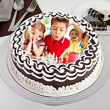 Birthday Celebrations Photo Cake Price in Qatar - Bake Wares